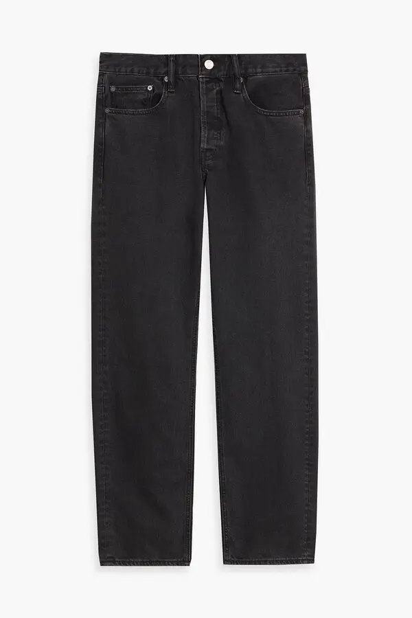 FRAME The Straight Denim Jeans - Black