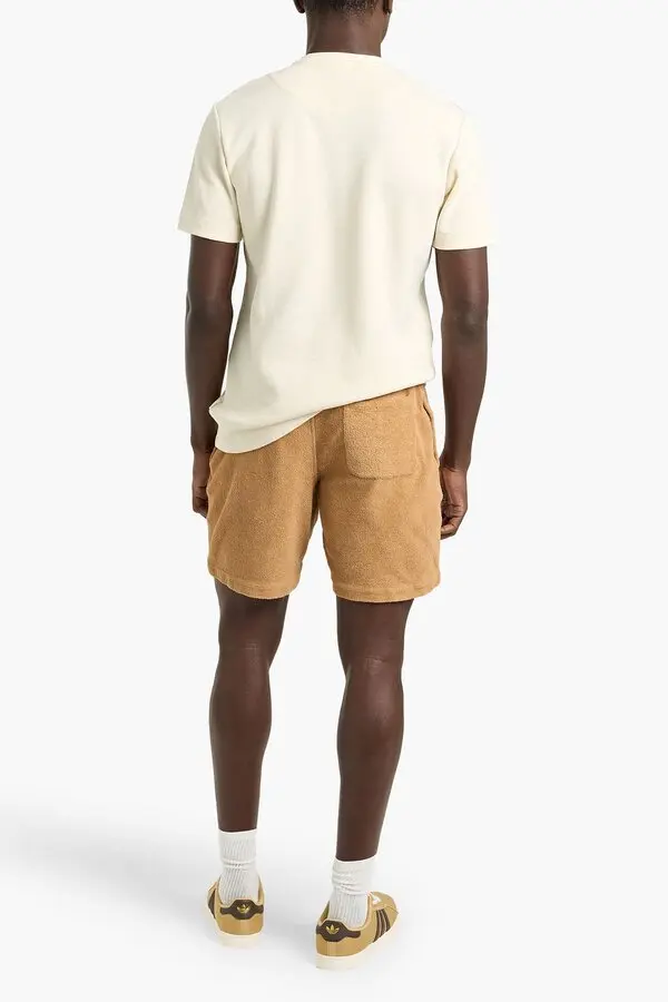 Orlebar Brown Trevone Cotton-terry Shorts - Sand