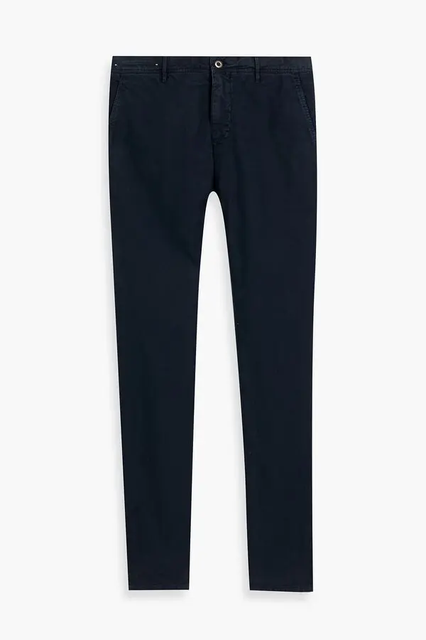 SLOWEAR Incotex Cotton-blend Twill Chinos - Navy