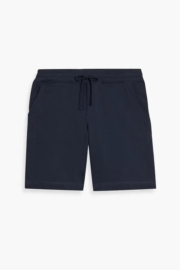 Orlebar Brown Frederick French Cotton-blend Terry Shorts - Navy