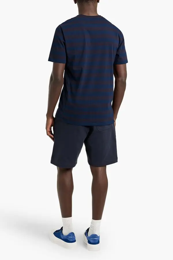 Orlebar Brown Frederick French Cotton-blend Terry Shorts - Navy