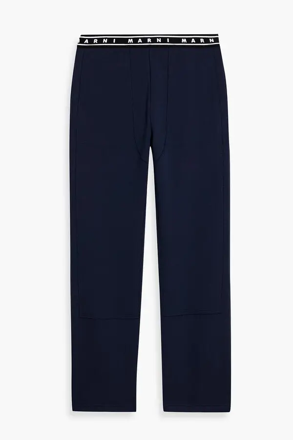 Marni French Cotton Terry Sweatpants - Navy