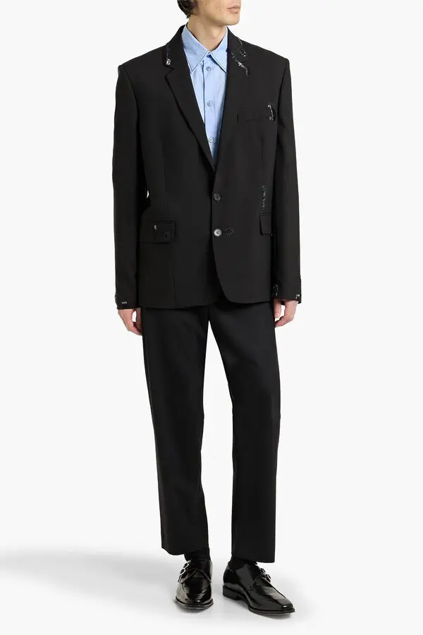 Marni Embellished Wool Blazer