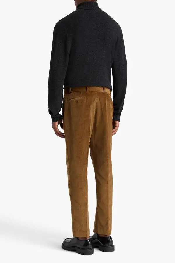Officine Générale Shoché Tapered Cotton-corduroy Pants