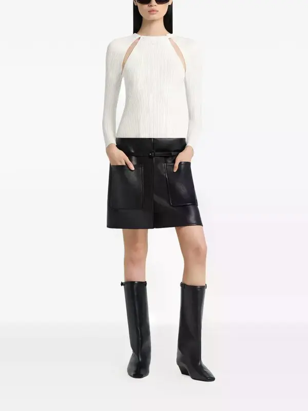 COURREGES Long-sleeve T-shirt - White
