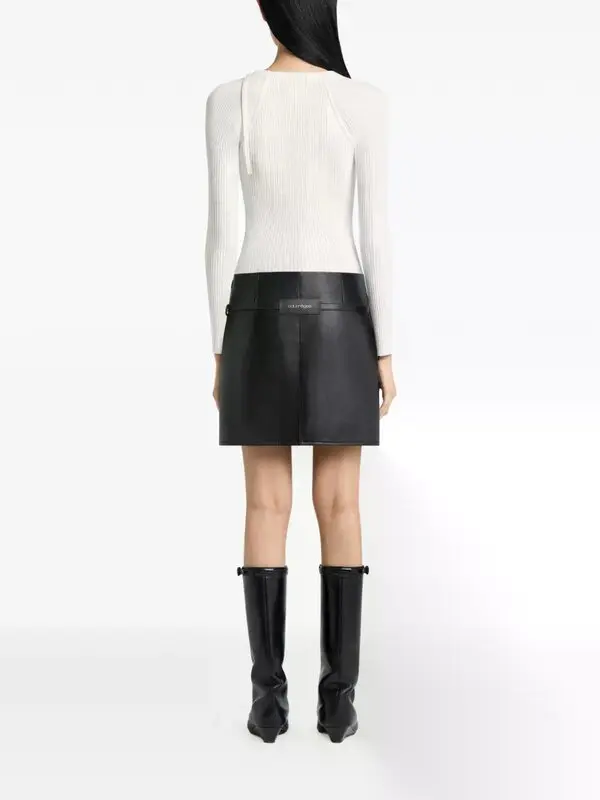 COURREGES Long-sleeve T-shirt - White