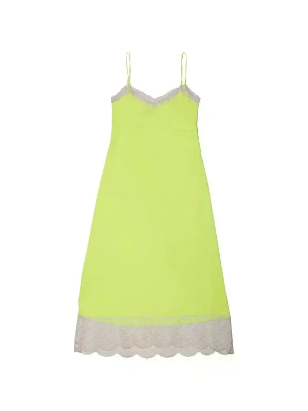 Simone Rocha Lace-trim Midi Dress