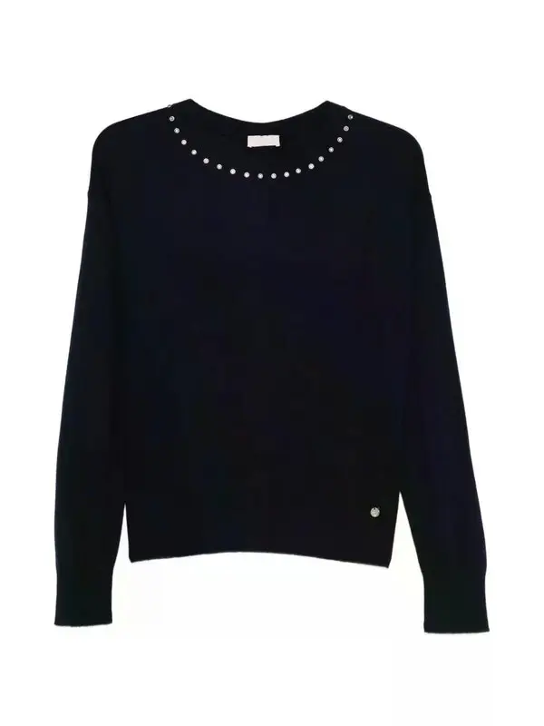 Liu Jo Crew-neck Knit Sweater
