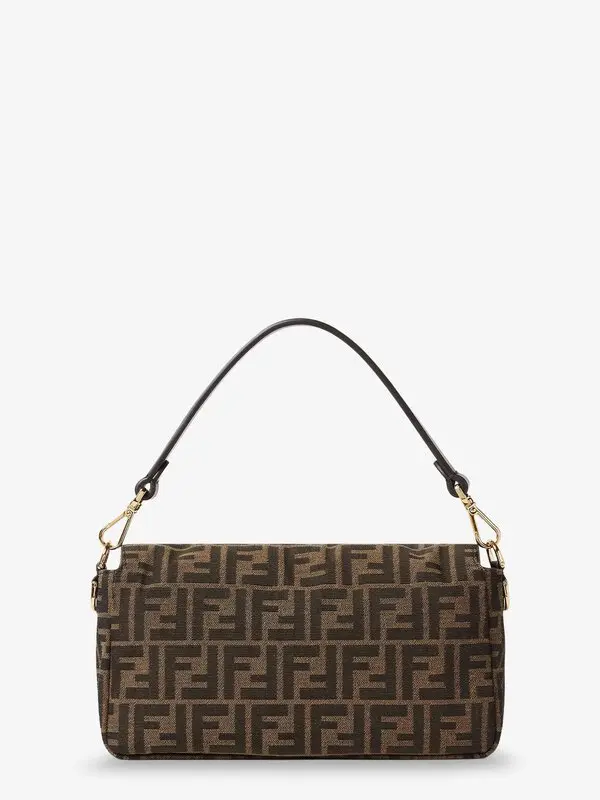 Fendi Baguette Ff Fabric Crossbody