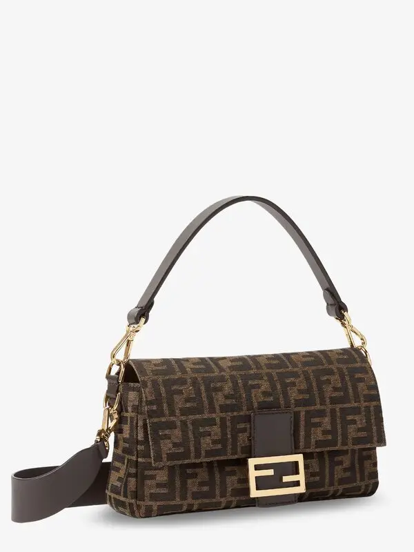 Fendi Baguette Ff Fabric Crossbody