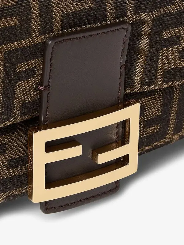 Fendi Baguette Ff Fabric Crossbody