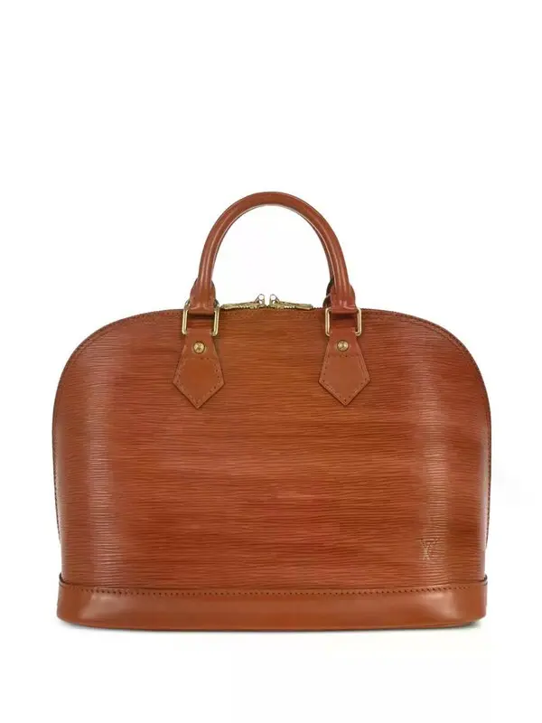 LOUIS VUITTON 1997 Epi Alma Handbag - Brown