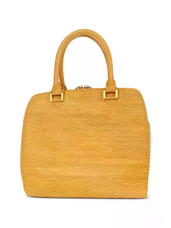 LOUIS VUITTON 2001 Epi Pont Neuf Leather Tote Bag - Yellow
