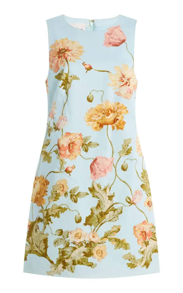 Cara Cara Mackenzie Cotton Mini Dress - Floral