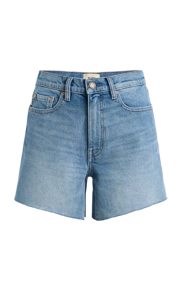 DL1961 Zoie High-rise Jean Shorts - Blue