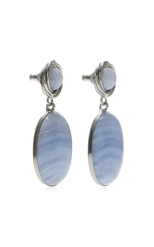 JENNIFER BEHR Ruthie Agate Earrings