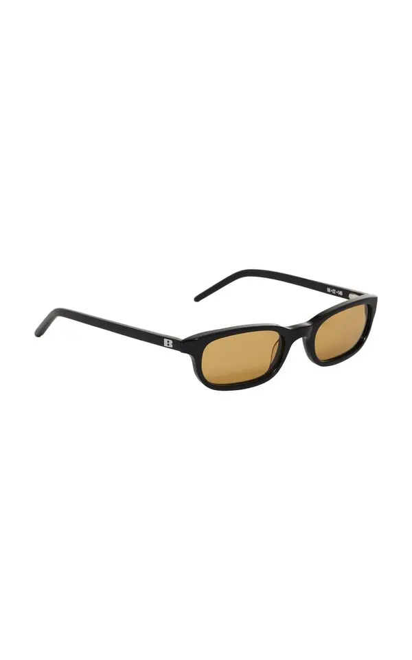 BRU EYEWEAR Flossie Square-frame Acetate Blue Light Glasses