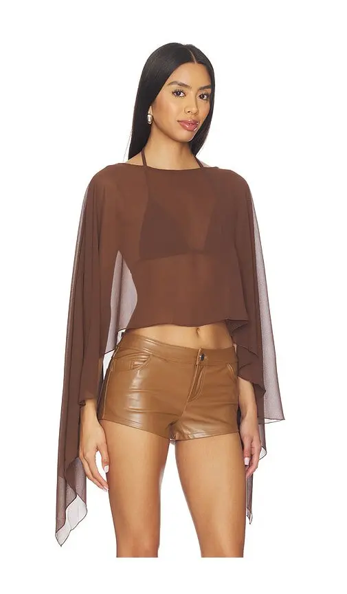 Superdown Amaya Cape Top