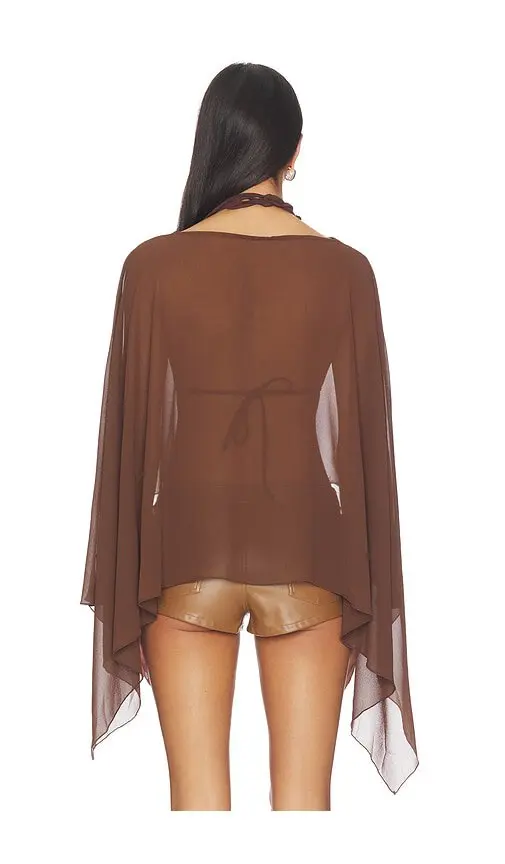 Superdown Amaya Cape Top