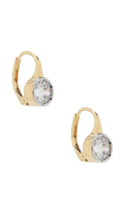 LUV AJ The Marais Hook Earrings In Metallic - Gold