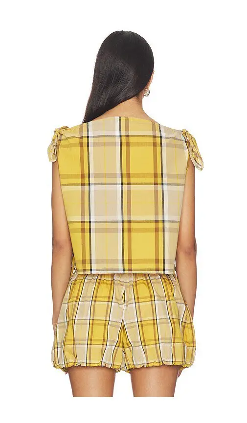 Sea Copeland Plaid Top