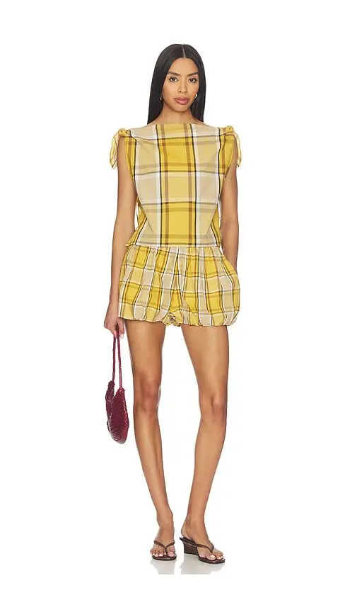 Sea Copeland Plaid Top