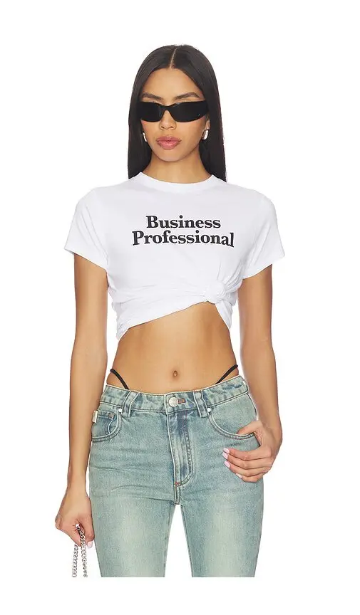 GUIZIO X Business Professional Tee - White
