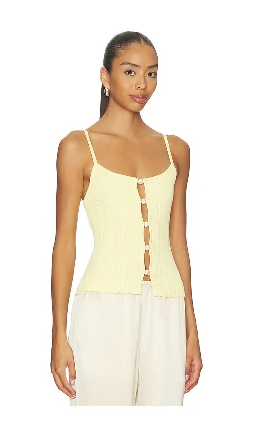 SNDYS. Knit Tank Top - Pollen