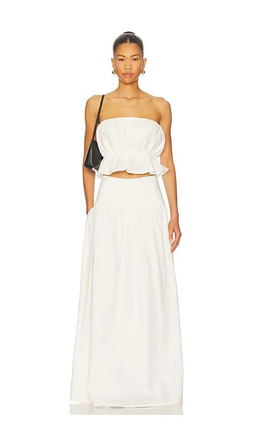 SNDYS Nesa Strapless Top