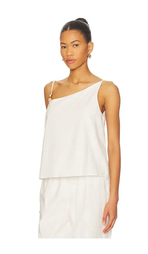 SNDYS Ismene One Shoulder Top