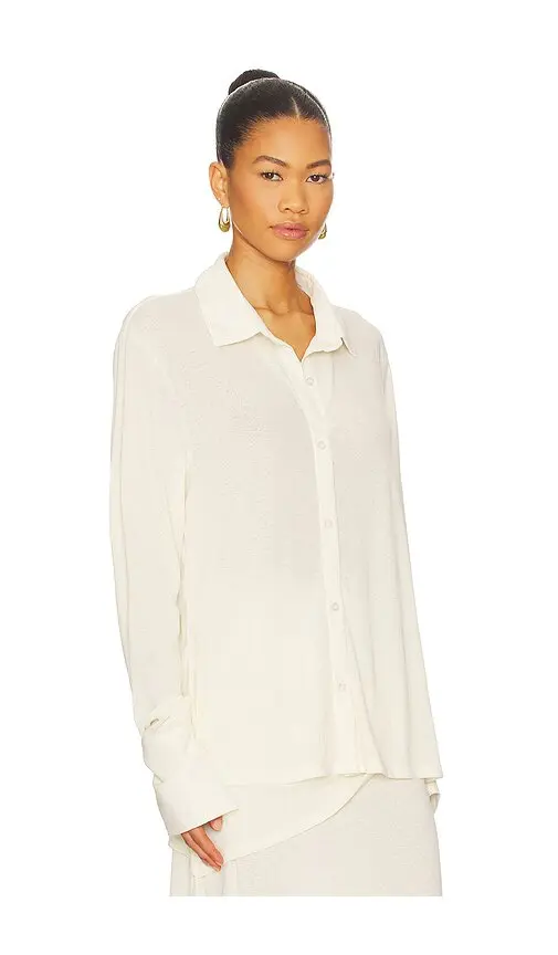 SNDYS Kalea Shirt In Ivory