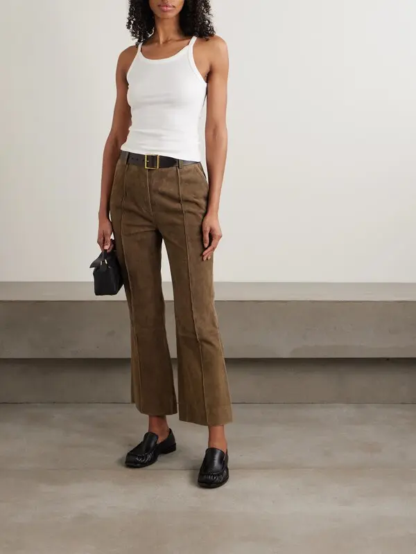 NILI LOTAN Loretta Cotton-jersey Tank