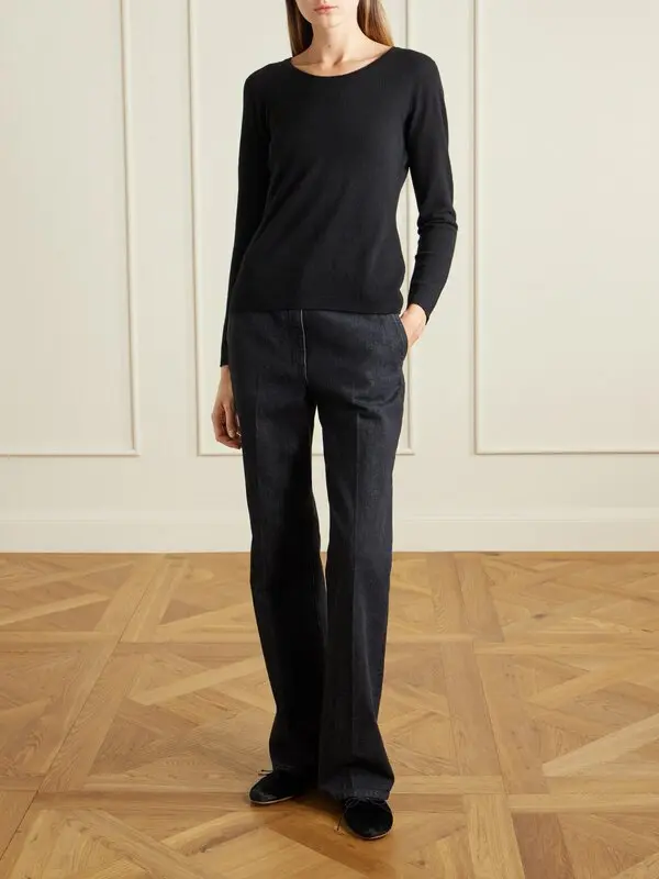 THE ROW Nezana Cashmere Sweater