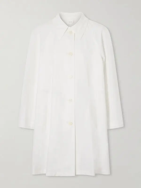 THE ROW Hawkins Cotton-poplin Coat