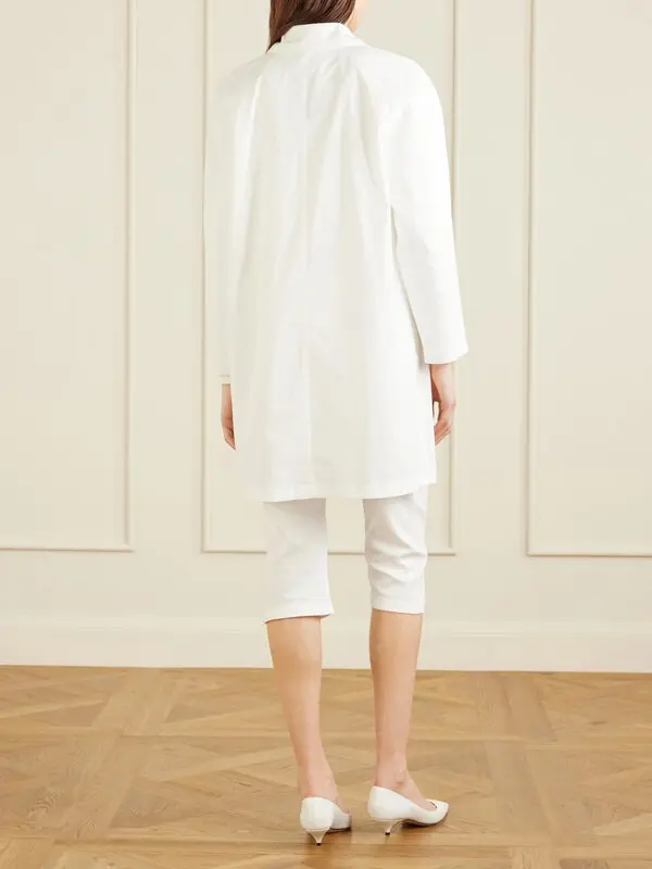 THE ROW Hawkins Cotton-poplin Coat