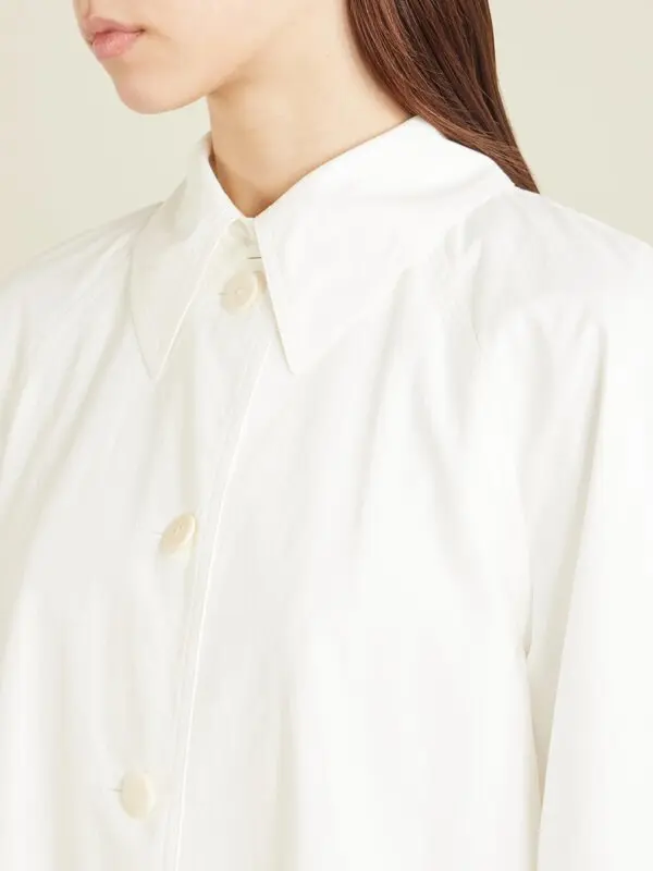 THE ROW Hawkins Cotton-poplin Coat
