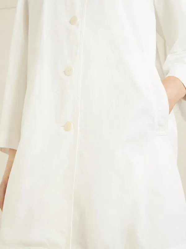 THE ROW Hawkins Cotton-poplin Coat
