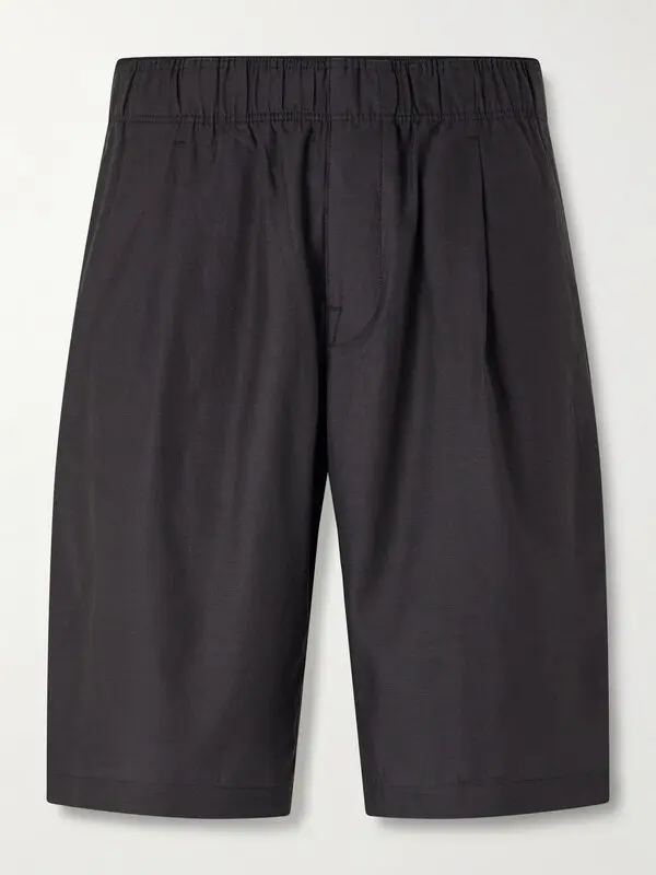 Our Legacy Leisure Straight-leg Twill Shorts