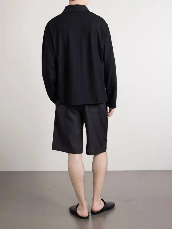 Our Legacy Leisure Straight-leg Twill Shorts