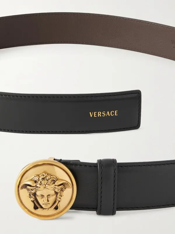 Versace 3.5cm Leather Belt