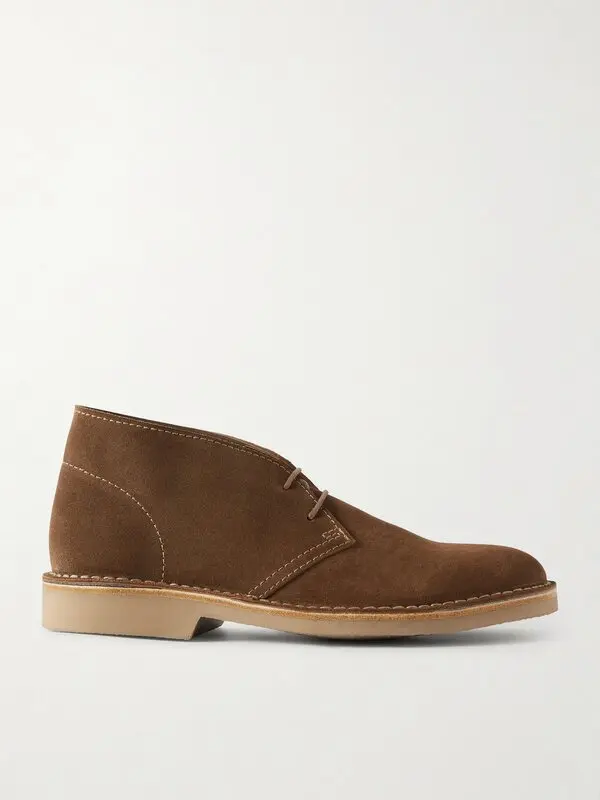 Mr P. Suede Desert Boots - Green
