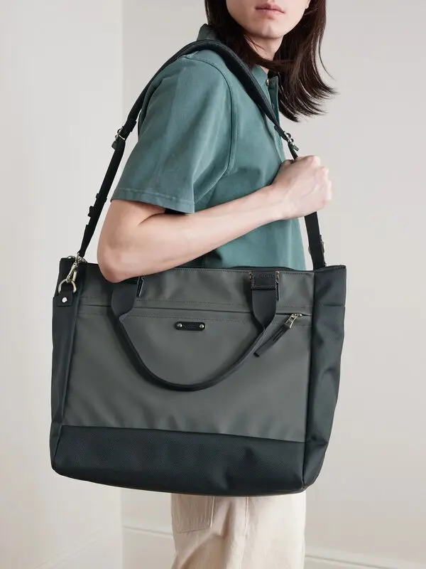 MASTER-PIECE CO Spec Cordura® And Leather Tote Bag