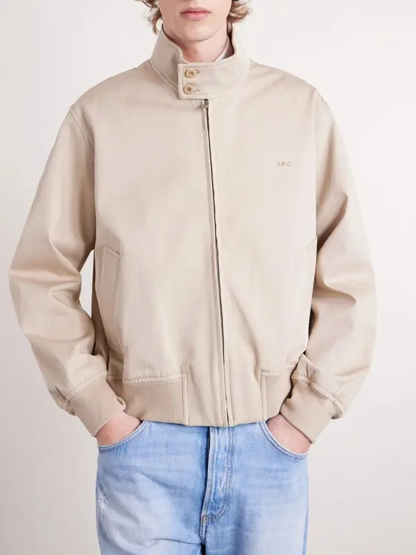 A.p.c. Cotton Twill Blouson Jacket