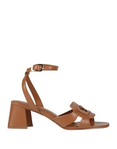 Lola Cruz Sandals Tan Size Leather - Brown