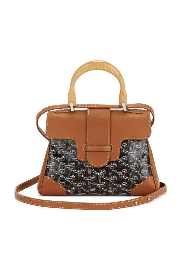 Goyard Mini Saigon Handbag In ,brown - Black