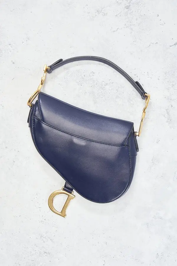 Dior Saddle Bag - Blue