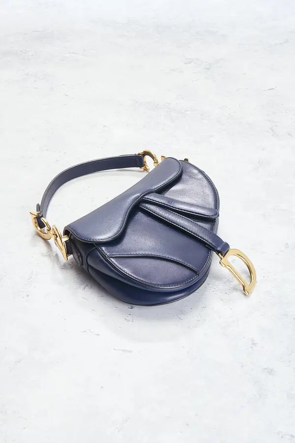 Dior Saddle Bag - Blue