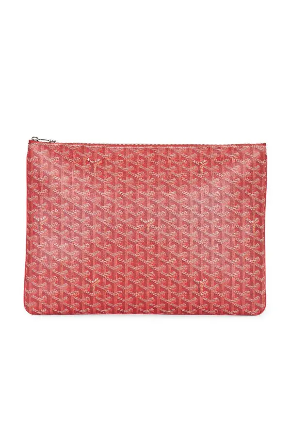 Goyard Senat Gm Pouch - Red