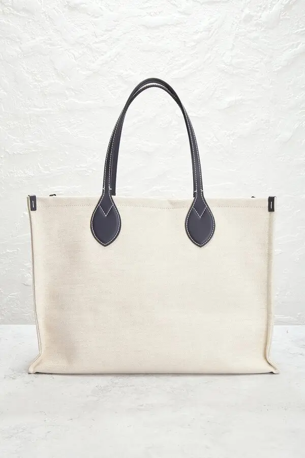 Gucci Logo Tote Bag - Beige