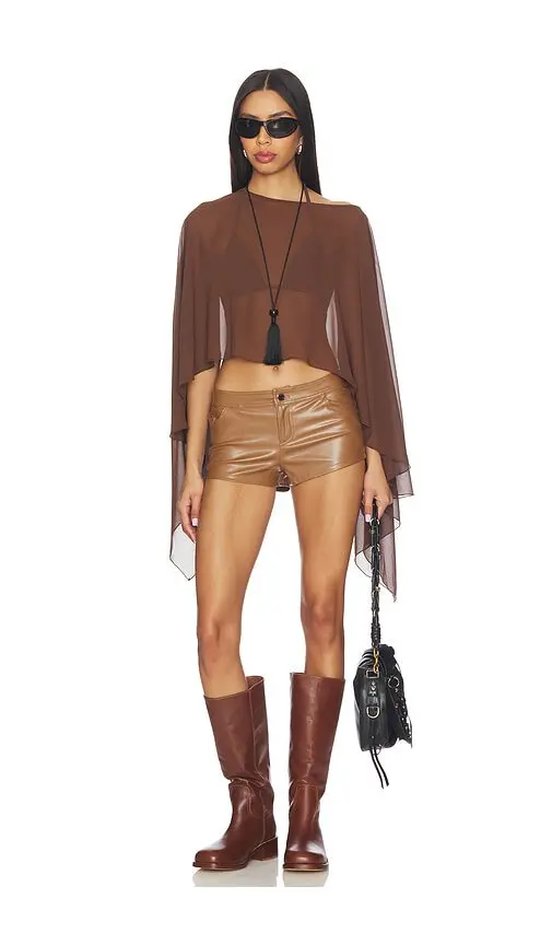 Superdown Amaya Cape Top